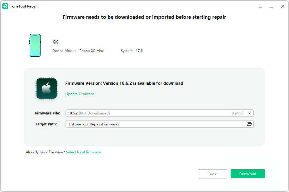 iOS System Repair with FoneTool Repair (Easy & Quick)