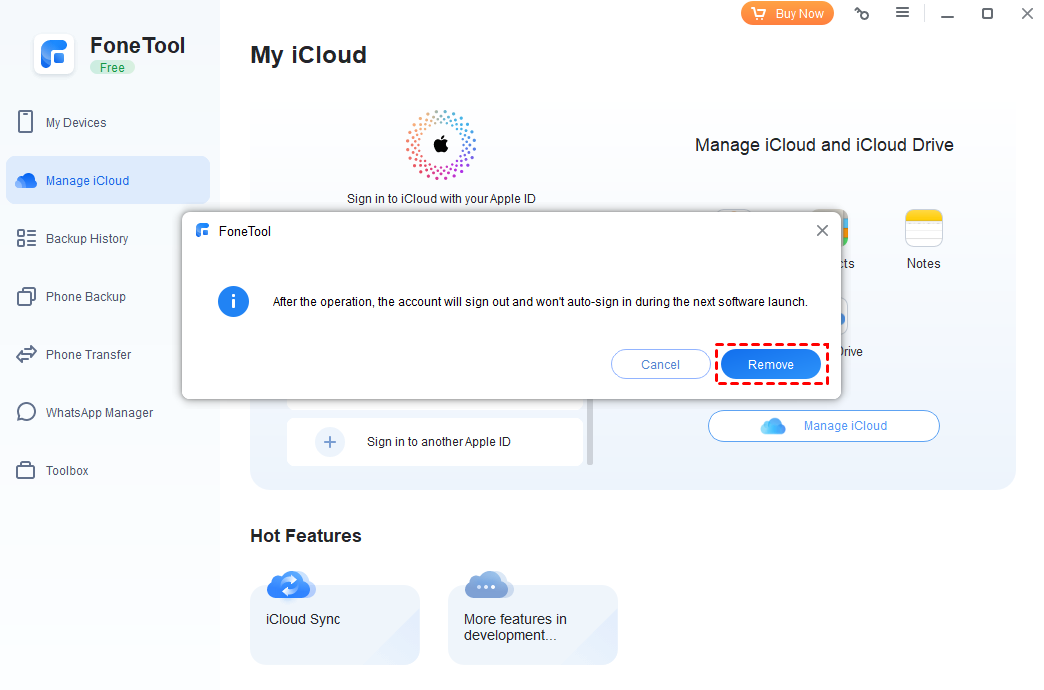 Manage iCloud