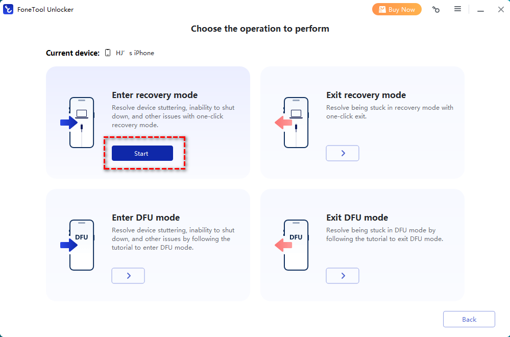 How to Enter or Exit Recovery Mode