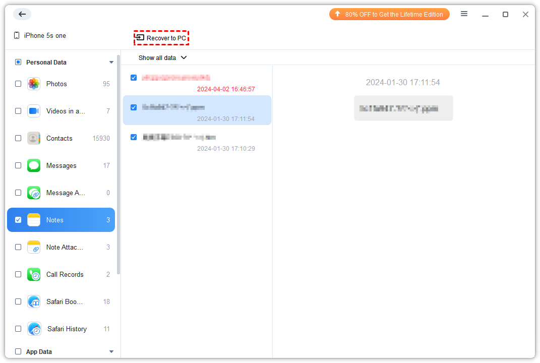 How to Recover Deleted Notes on iPhone with/without iCloud