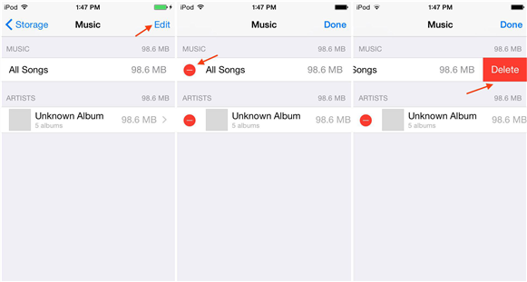 How to Delete Songs from iPod Touch/Shuffle/Nano/Classic