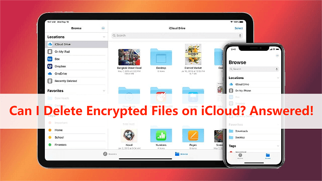 Answered! Can I Delete Encrypted Files on iCloud?
