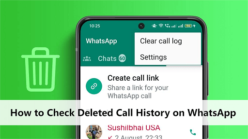 How to Check Deleted Call History on WhatsApp
